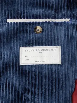 Brunello Cucinelli Cotton-corduroy Blazer