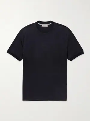 Canali Crewneck T-shirts For Men