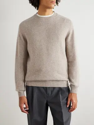 Boglioli Cashmere Sweater - Neutrals