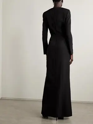 Zuhair Murad Embellished Draped Gown