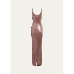 Alex Perry Sleeveless Sequined Gown