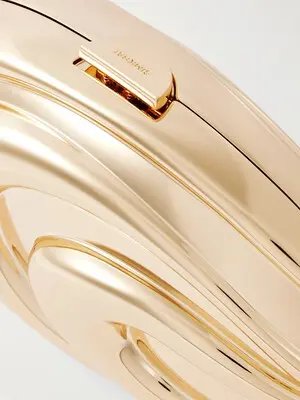 Simkhai Inez -tone Clutch - Gold