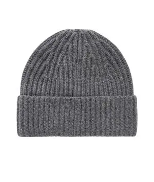 LISA YANG Martigny Ribbed Cashmere Beanie - Gray