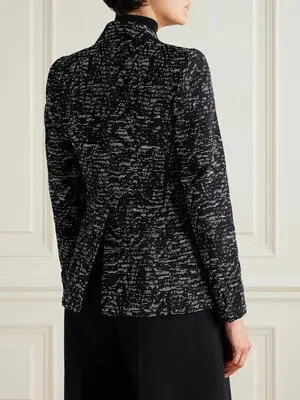 Dries Van Noten Woven Double-breasted Blazer