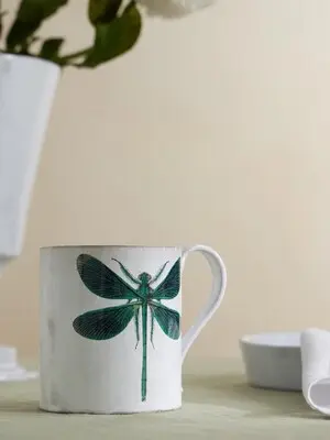 ASTIER DE VILLATTE John Derian Printed Ceramic Mug