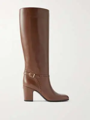 Women's Tan Leather Ankle Boots
