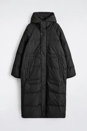 Cos Hooded Down Long Puffer Coat