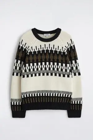 Cos Fair Isle Wool-cashmere Jumper