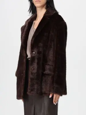 STAND STUDIO Fur Coat