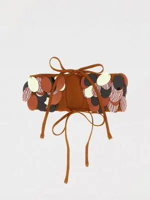 Dries Van Noten Embellished Jewel - Brown