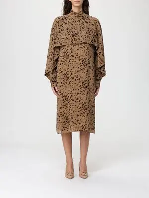 FERRAGAMO Printed Midi Dress