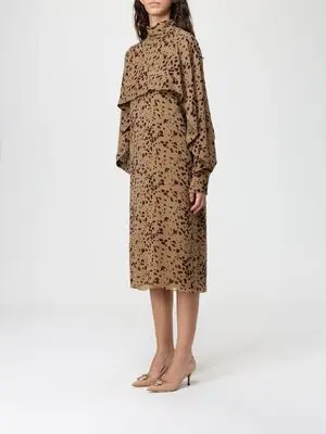 FERRAGAMO Printed Midi Dress