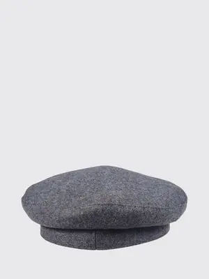 ROGER VIVIER Embellished Felted Hat - Grey