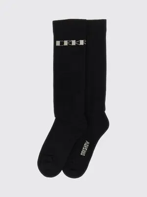 Rick Owens Ribbed Socks - Black