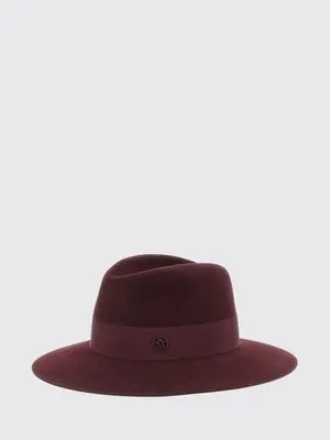 MAISON MICHEL Hat - Burgundy