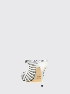 JIMMY CHOO Metallic Embellished Stiletto Pumps