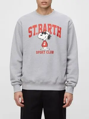 MC2 SAINT BARTH Printed Crewneck Sweatshirt - Grey