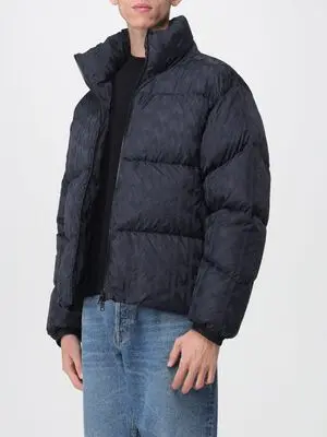 MSGM Quilted Logo Puffer Jacket