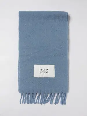 Maison Kitsuné Scarf - Gnawed Blue