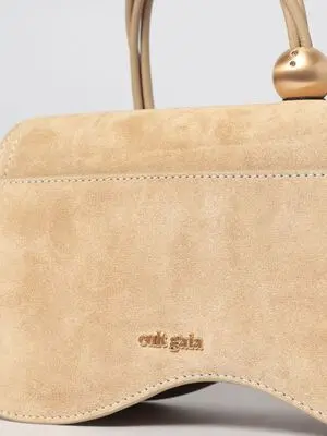 Cult Gaia Mini Bag With Hoop Handle - Beige
