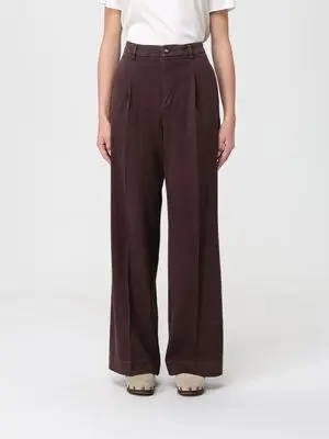 MASON'S Flat Front Wide Leg Trousers
