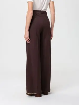 MASON'S Flat Front Wide Leg Trousers
