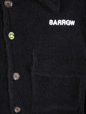 BARROW Teddy Graphic Fleece Jacket - Black