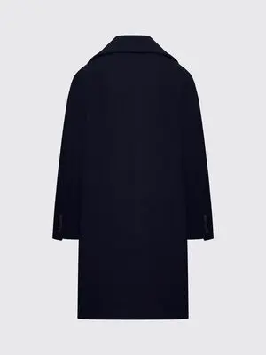 Dries Van Noten Long Coat - Blue
