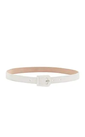 Gabriela Hearst Marija Leather Belt - Ivory