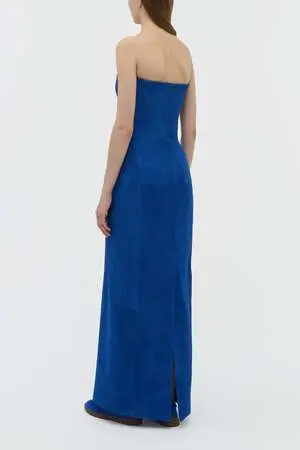 Gabriela Hearst Ivara Strapless Maxi Dress