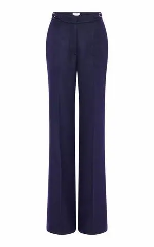 Gabriela Hearst Vesta Flare Pant In Winter Silk