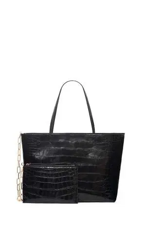 Gabriela Hearst Croco Tote Bag In Crocodile Leather