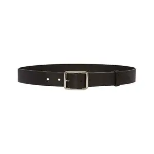 Alexander McQueen Leather Belt - Black