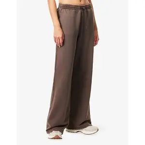 Bo+tee Branded Wide-leg Jersey Jogging Bottoms