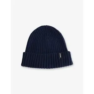 FINISTERRE Fisherman Merino-wool Beanie - Navy