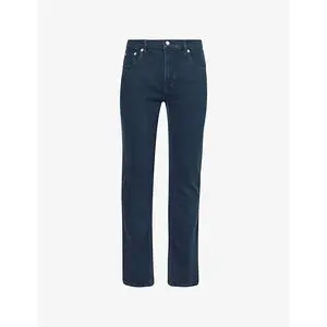 FRAME Modern Straight Slim-fit Stretch-denim Jeans - Placid