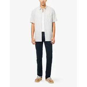 FRAME Modern Straight Slim-fit Stretch-denim Jeans - Placid