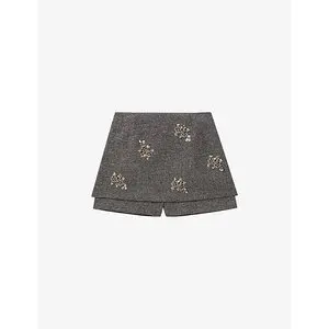 Maje Embroidered Shorts For Women