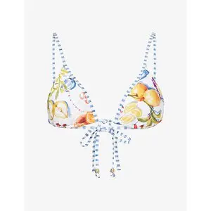 Seafolly Riviera Coast Bikini Top - White