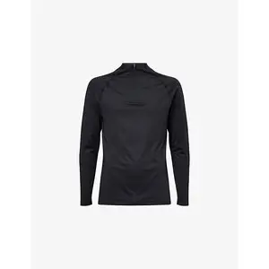 CONDITION Core Quarter Zip Stretch-woven Top Xxl - Black