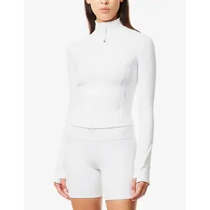 Lululemon Define Nulu™ Cropped Stretch-woven Jacket - White