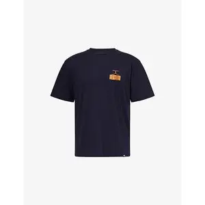 Dickies Apison Logo-print Cotton T-shirt Xxl - Night Sky