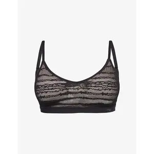 SLOGGI Free Evolve Padded Lace Bra M Black