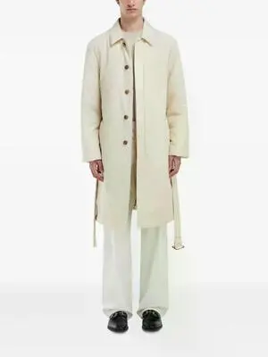 FERRAGAMO Padded Belted Trench