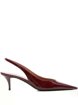 Amina Muaddi 55mm Heel Pumps