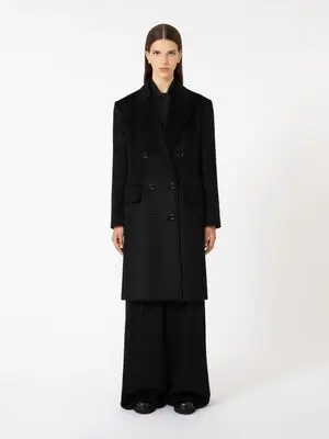 Max Mara Zibeline Camel Drap Overcoat