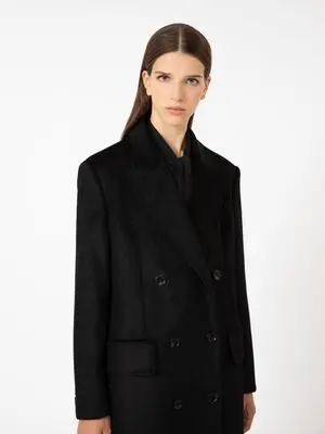 Max Mara Zibeline Camel Drap Overcoat