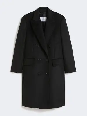 Max Mara Zibeline Camel Drap Overcoat