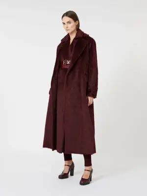 Max Mara Long Wool And Alpaca Coat