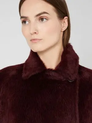 Max Mara Long Wool And Alpaca Coat